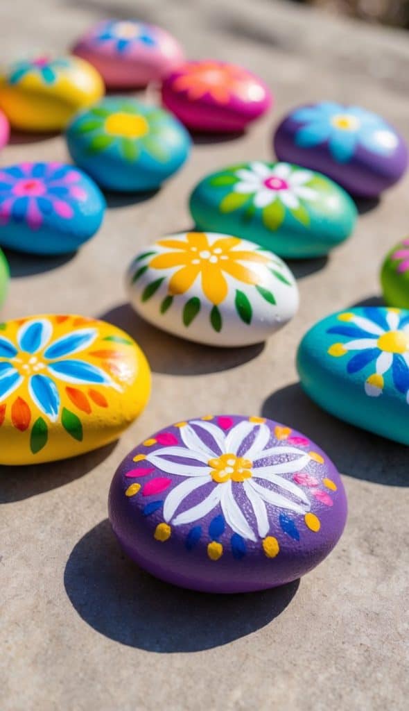 41 Spring Painted Rock Ideas: Fresh Designs for Your Garden This Season