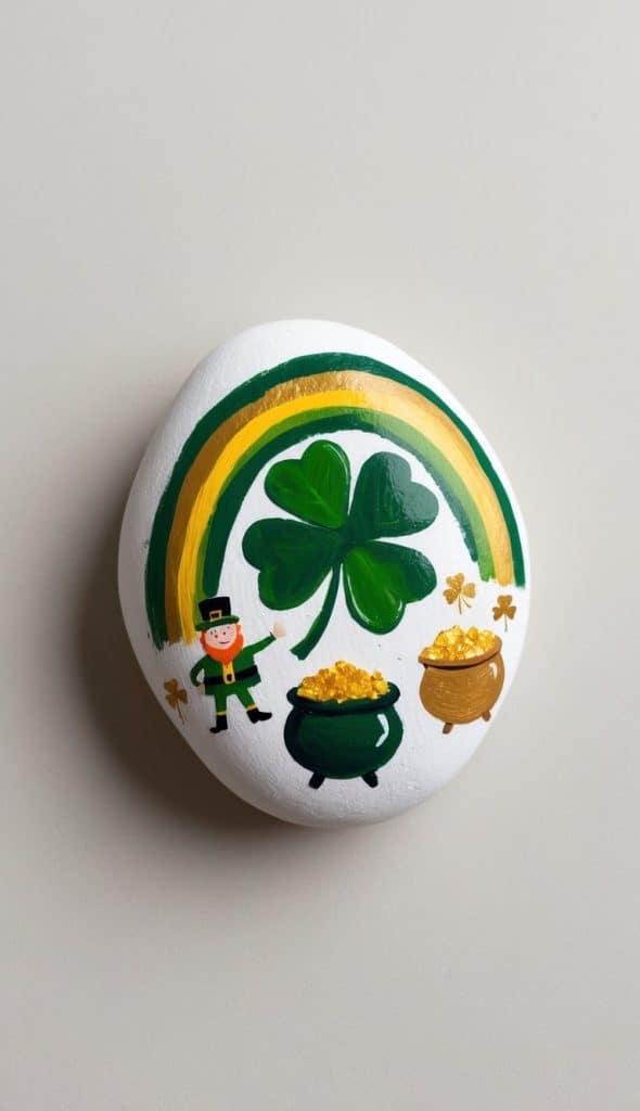 21 St. Patrick's Day Painted Rock Ideas: Creative Irish-Inspired ...