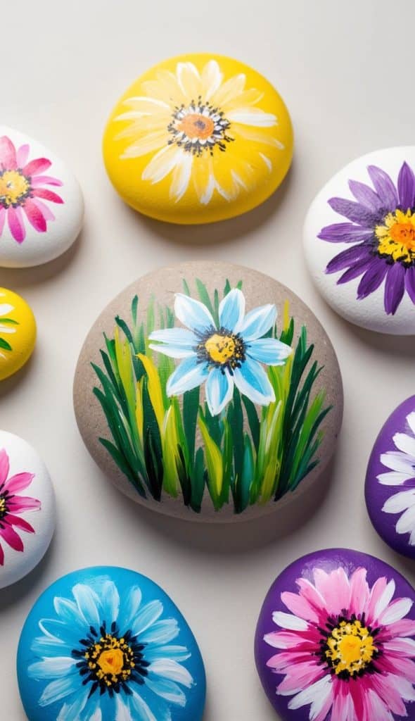 41 Spring Painted Rock Ideas: Fresh Designs for Your Garden This Season