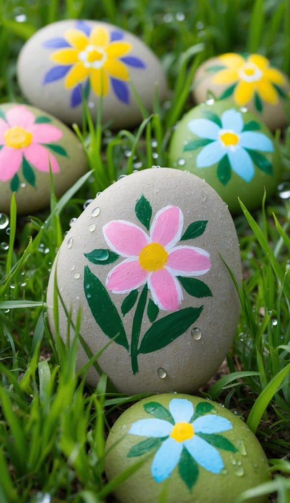 41 Spring Painted Rock Ideas: Fresh Designs for Your Garden This Season