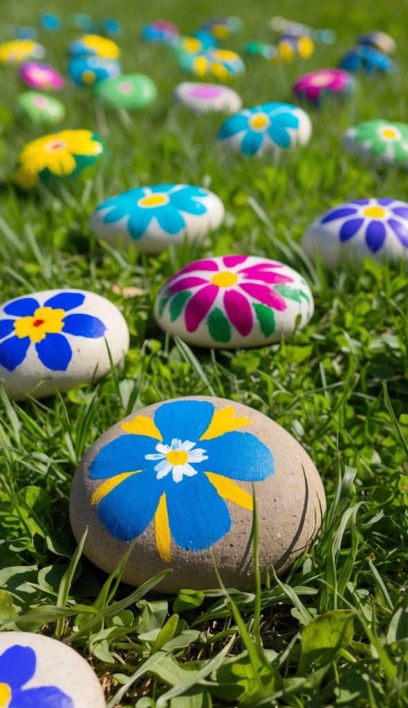 41 Spring Painted Rock Ideas: Fresh Designs for Your Garden This Season