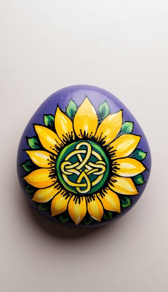 19 Sunflower Painted Rock Ideas: Bring Golden Joy to Your Collection ...