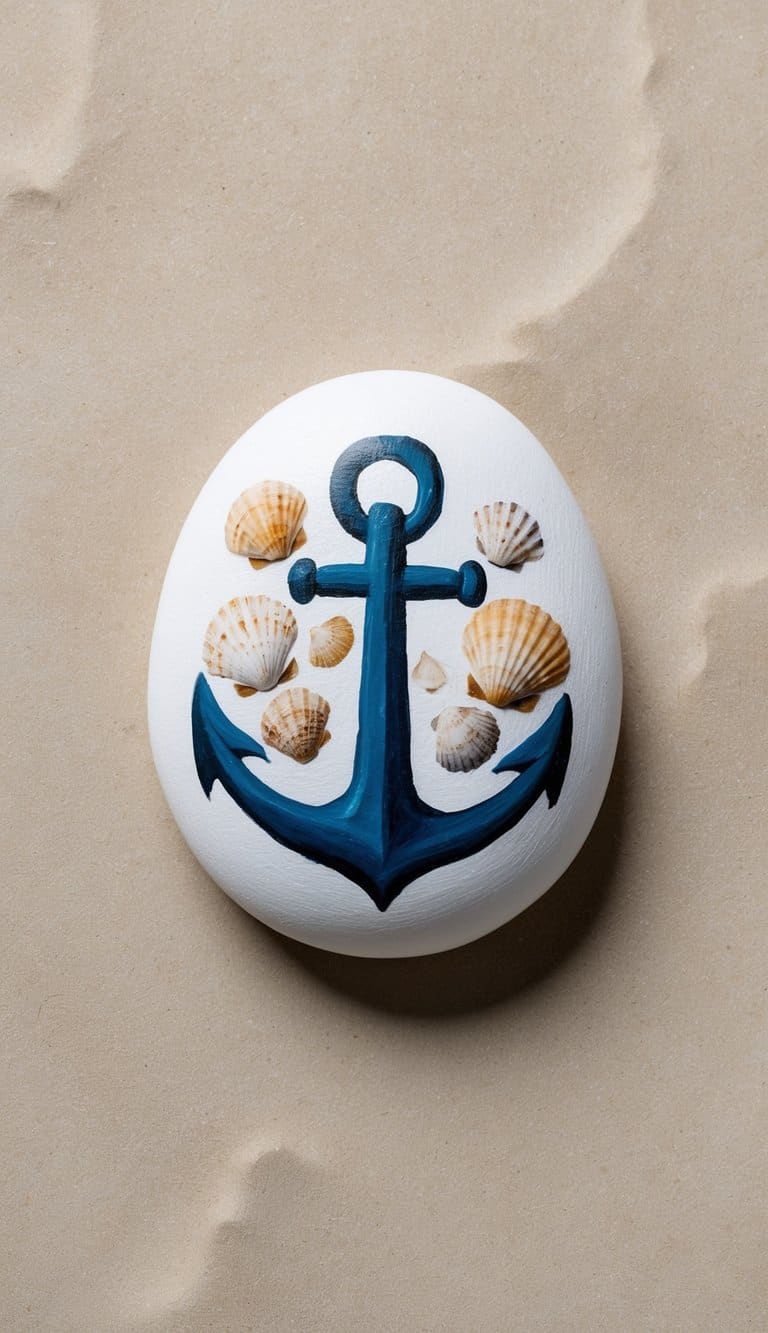 21 Ocean Painted Rock Ideas: Splash Into Nautical Creativity for Beach ...