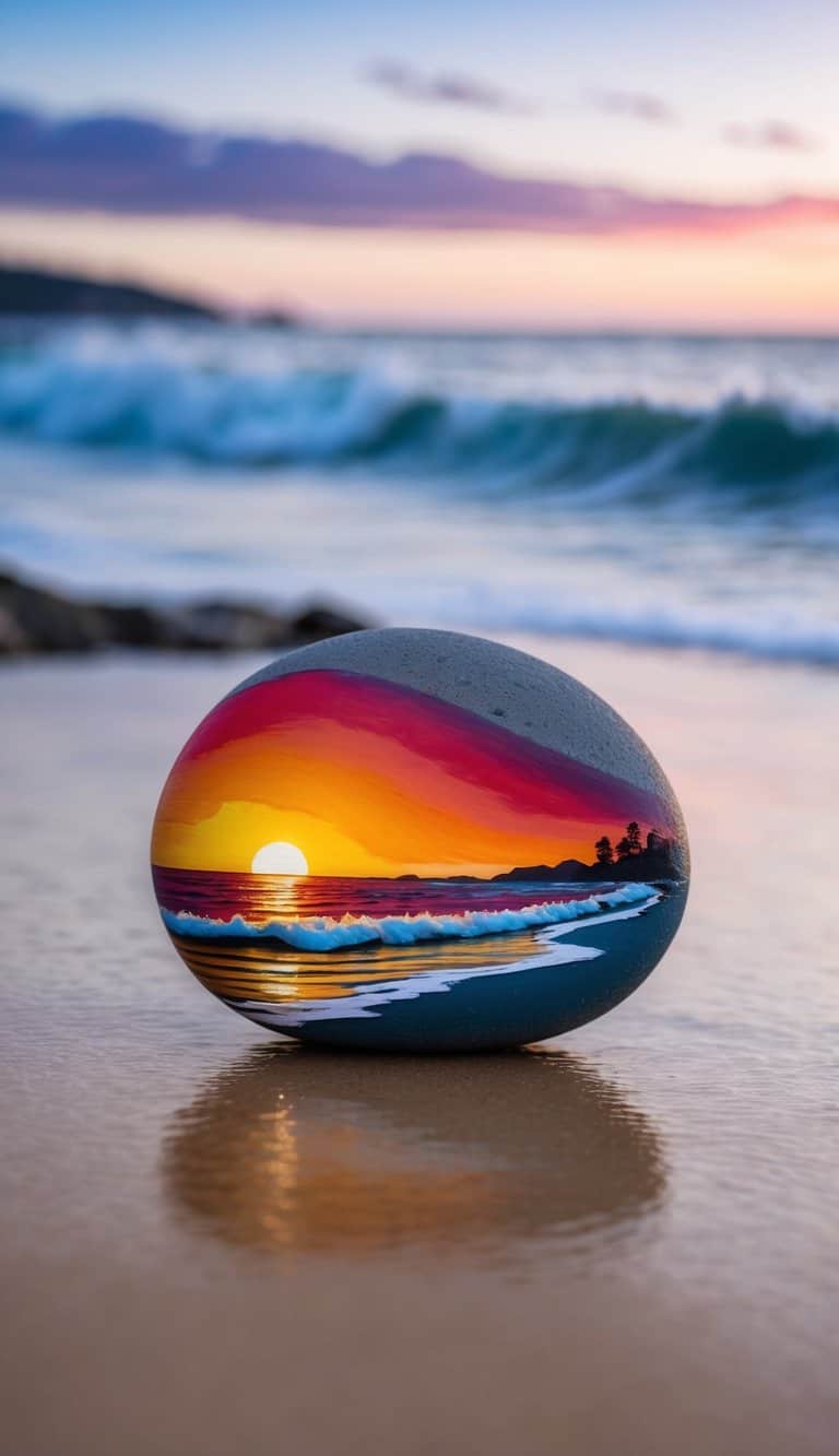 21 Ocean Painted Rock Ideas: Splash Into Nautical Creativity for Beach ...