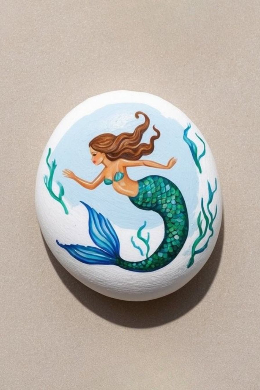 21 Ocean Painted Rock Ideas: Splash Into Nautical Creativity for Beach ...