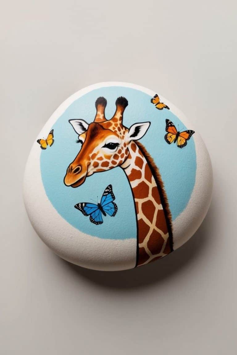23 Giraffe Painted Rock Ideas: Create Your Own Safari Masterpieces