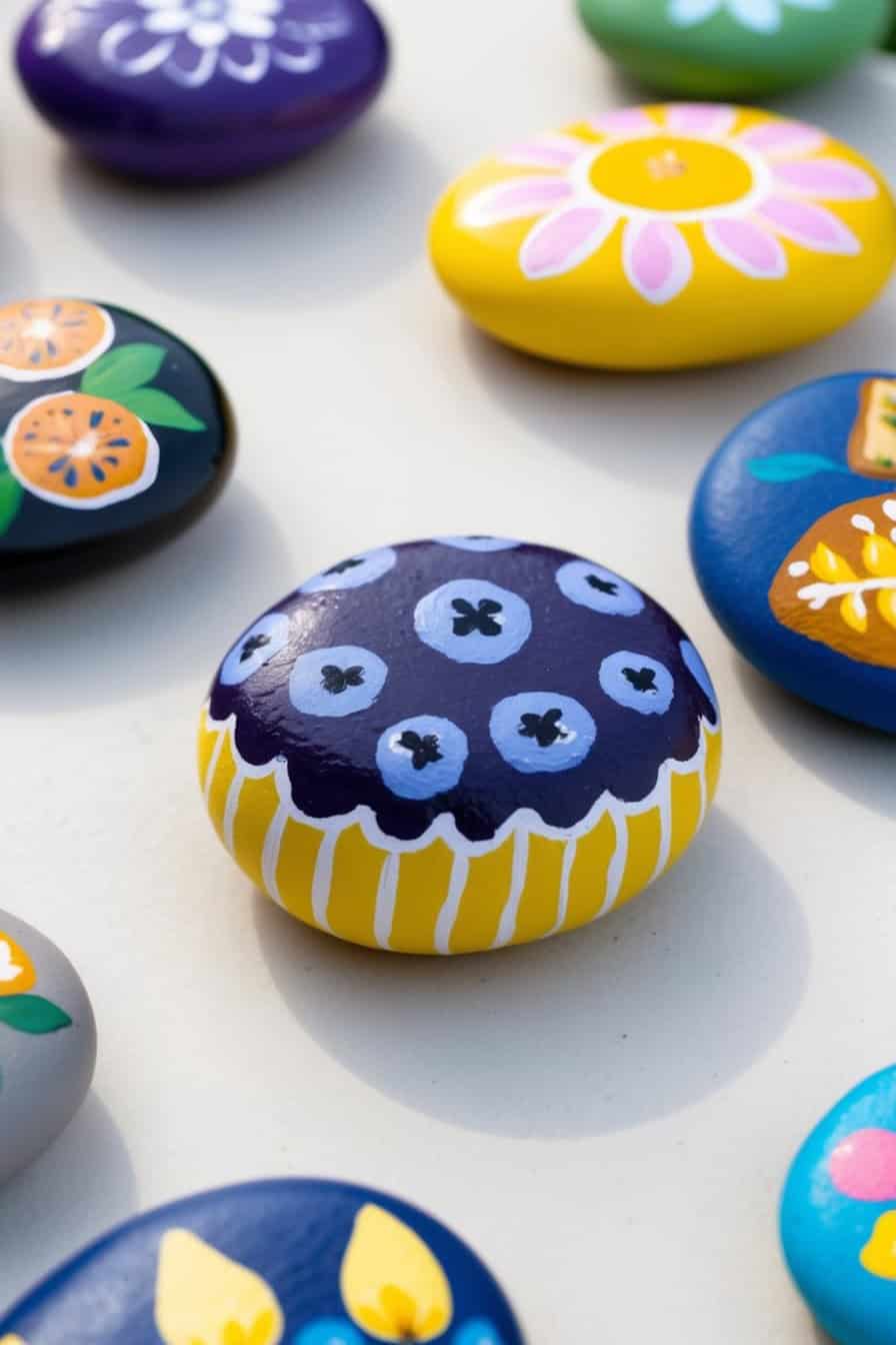 21 Food Painted Rock Ideas: Delicious Designs to Brighten Your Collection