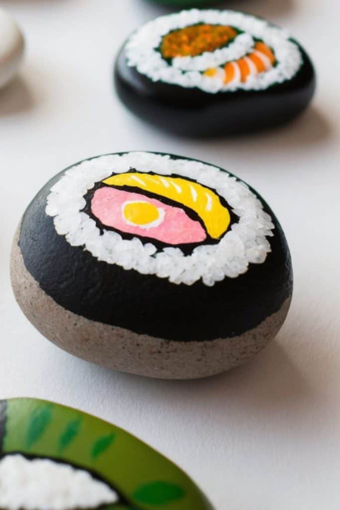 21 Food Painted Rock Ideas: Delicious Designs to Brighten Your Collection