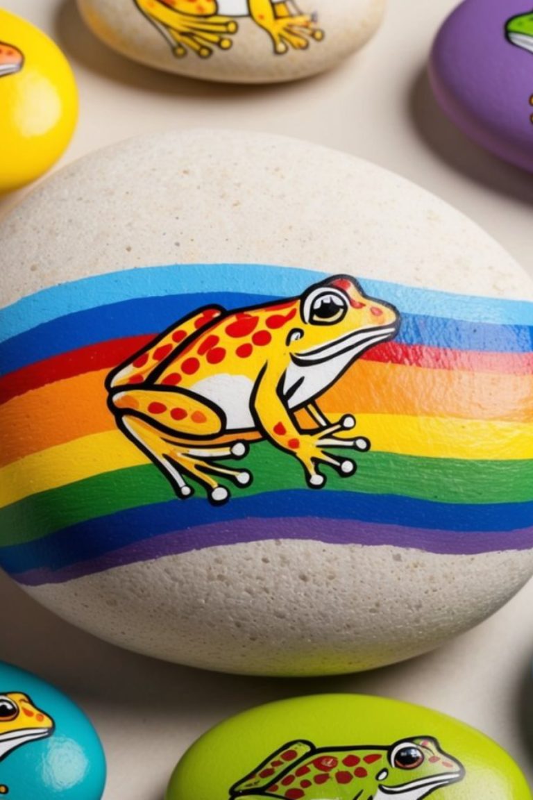 15 Frog Painted Rock Ideas: Fun Ways to Create Amphibian Art for Your ...