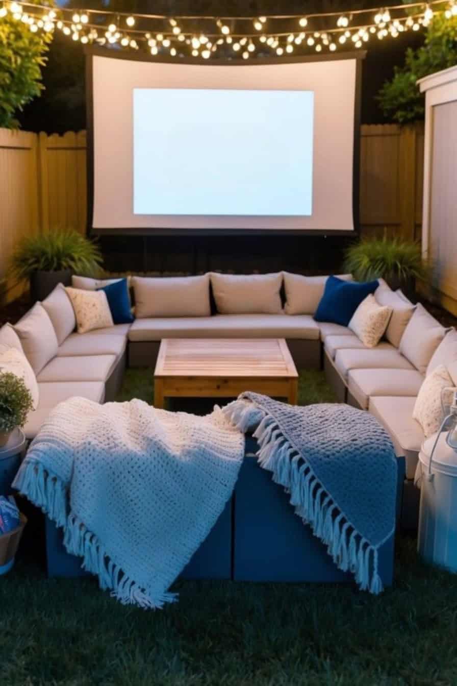 17 Outdoor Movie Night Ideas: Create Your Perfect Backyard Cinema ...