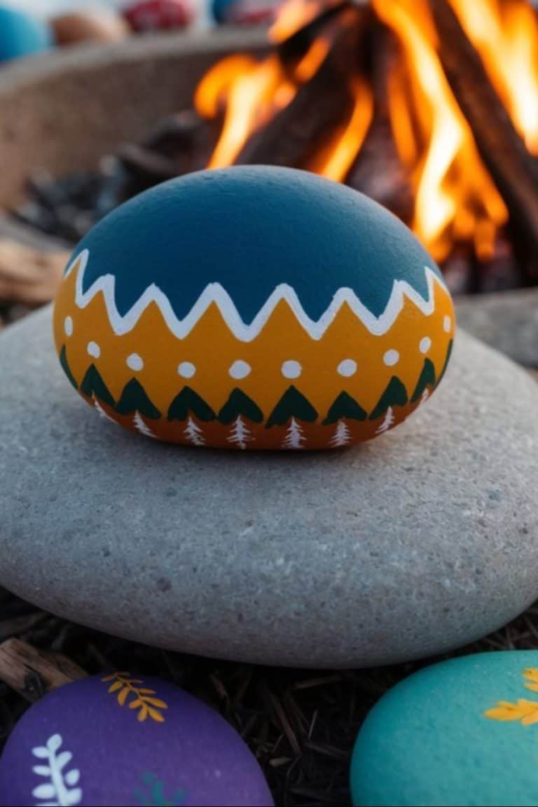 30 Camping Painted Rock Ideas: Bring Nature's Magic to Your Next ...