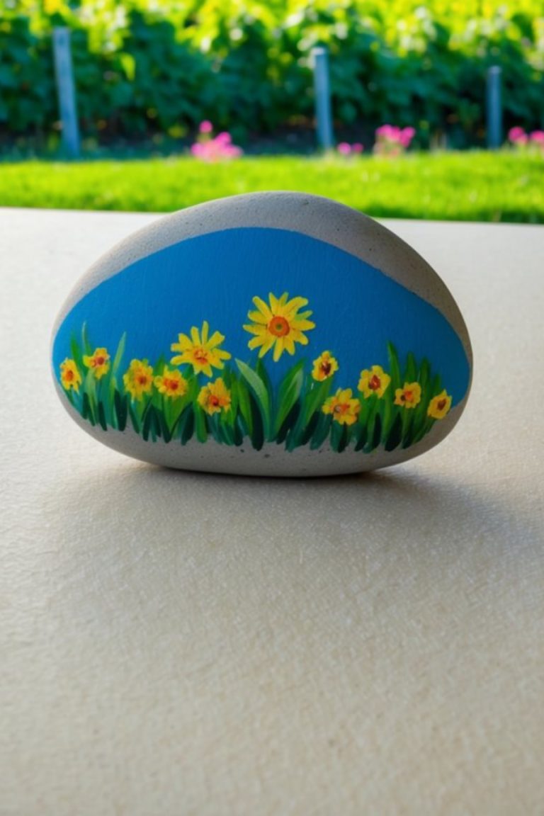 18 Beautiful Nature Painted Rock Ideas for Outdoor Inspiration: Bring ...