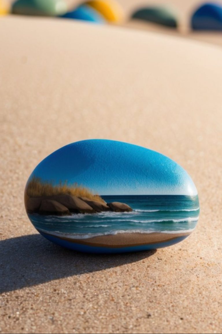 21 Ocean Painted Rock Ideas: Splash Into Nautical Creativity for Beach ...