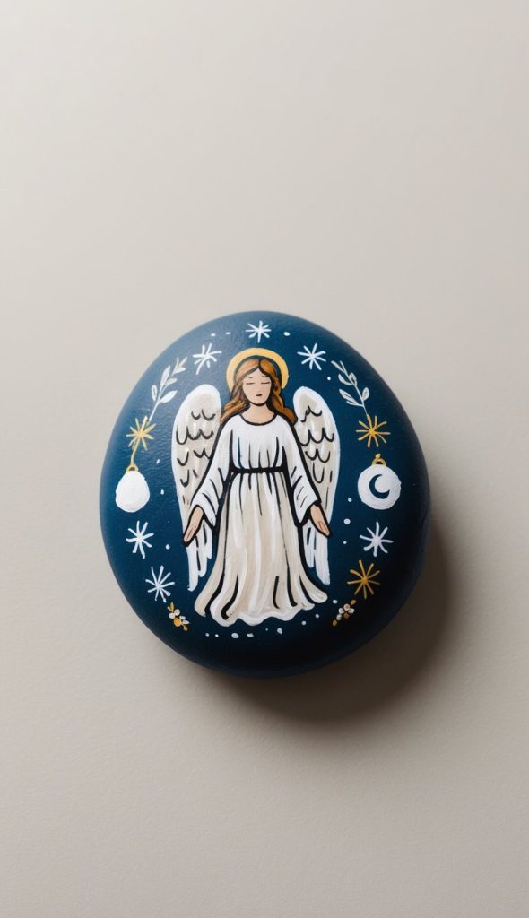 26 Angel Painted Rock Ideas: Heavenly Designs to Inspire Your Creative ...