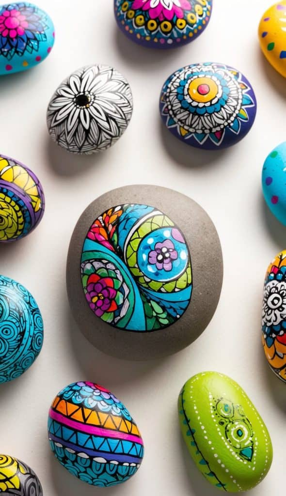 23 Cute Painted Rock Ideas: Adorable Designs to Brighten Your Day