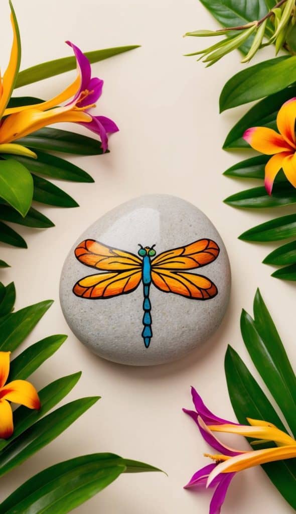 21 Dragonfly Painted Rock Ideas: Bringing Nature's Elegance to Your ...