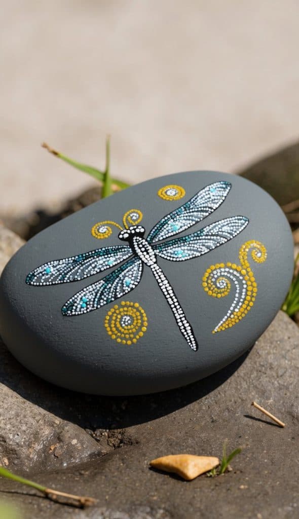 21 Dragonfly Painted Rock Ideas: Bringing Nature's Elegance to Your ...