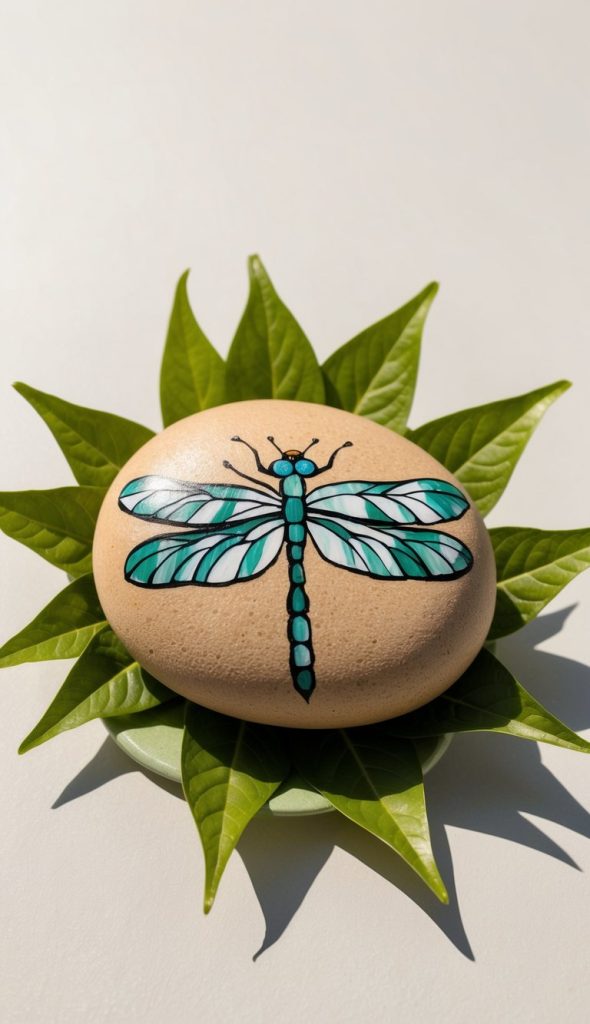 21 Dragonfly Painted Rock Ideas: Bringing Nature's Elegance to Your ...
