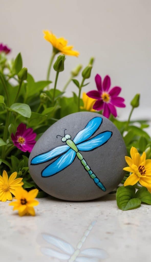 21 Dragonfly Painted Rock Ideas: Bringing Nature's Elegance to Your ...