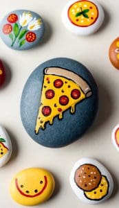 21 Food Painted Rock Ideas: Delicious Designs to Brighten Your Collection