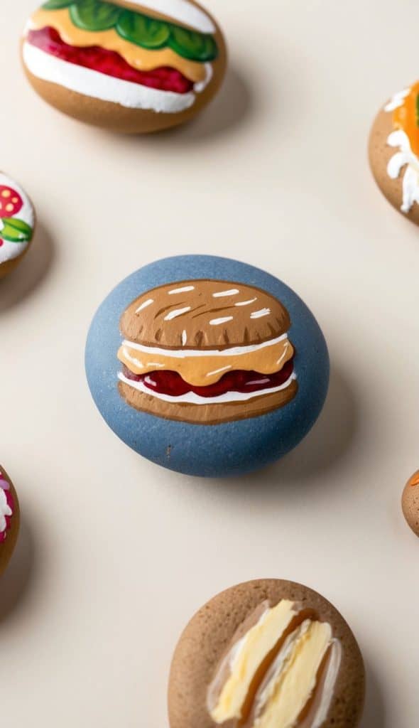 21 Food Painted Rock Ideas: Delicious Designs to Brighten Your Collection