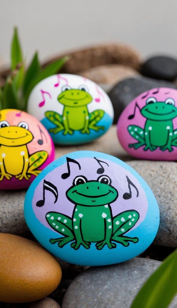 15 Frog Painted Rock Ideas: Fun Ways to Create Amphibian Art for Your ...
