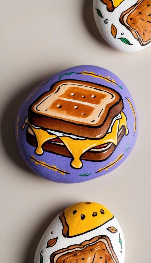 21 Food Painted Rock Ideas: Delicious Designs to Brighten Your Collection