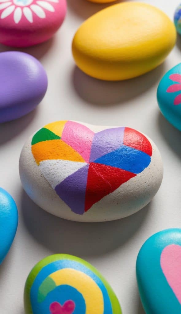 22 Heart Painted Rock Ideas: Creative Ways to Share Love and Joy