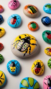 16 Bug Painted Rock Ideas: Creative Nature-Inspired Designs for Your Garden