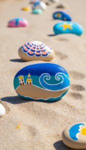 24 Beach Painted Rock Ideas: Creative Coastal Crafts for Summer Fun