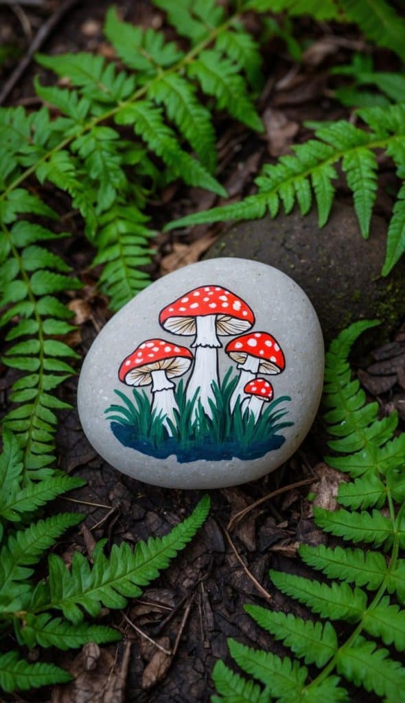 18 Beautiful Nature Painted Rock Ideas for Outdoor Inspiration: Bring ...