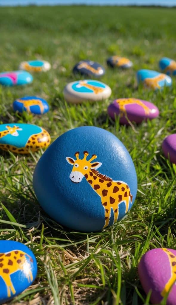 23 Giraffe Painted Rock Ideas: Create Your Own Safari Masterpieces