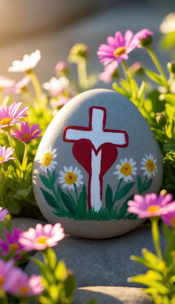 15 Christian Painted Rock Ideas: Simple Ways to Spread Faith and Joy ...