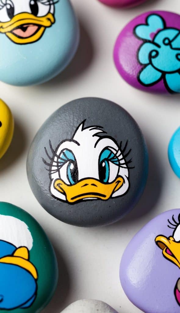 19 Disney Painted Rock Ideas: Magical Creations for Disney Fans of All Ages