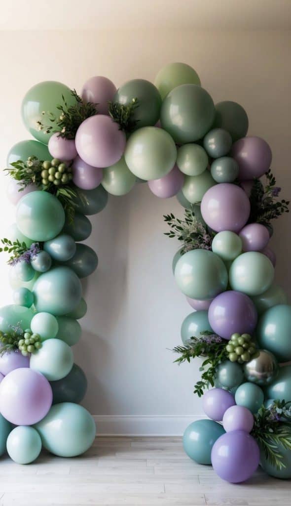 27 Sage Green Balloon Arch Ideas for Elegant Events - Today Mommy