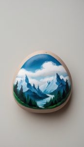 38 Mountain Painted Rock Ideas: Beautiful Nature-Inspired Designs for ...