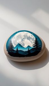 38 Mountain Painted Rock Ideas: Beautiful Nature-Inspired Designs for ...