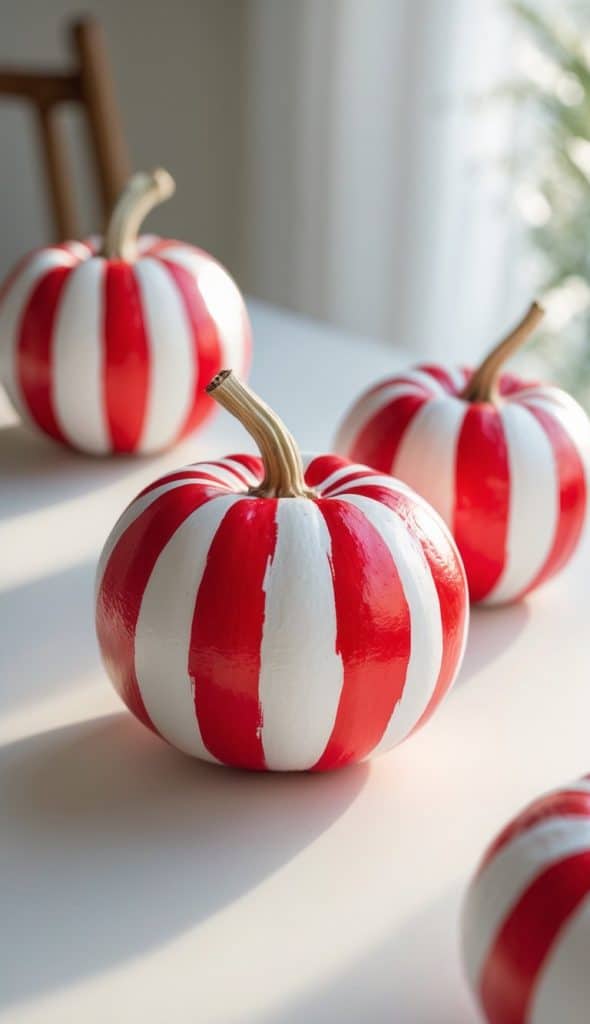 22 Christmas Painted Pumpkin Ideas for Unique Holiday Decor - Today Mommy