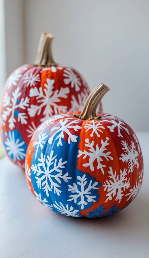 22 Christmas Painted Pumpkin Ideas for Unique Holiday Decor - Today Mommy