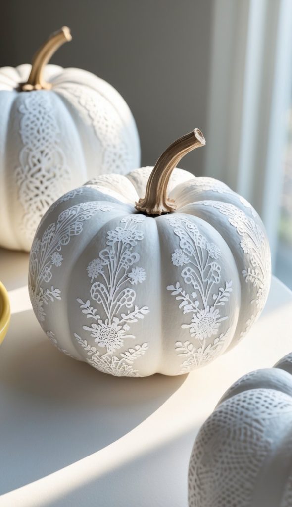 35 White Painted Pumpkin Ideas: Creative Fall Decor - Today Mommy