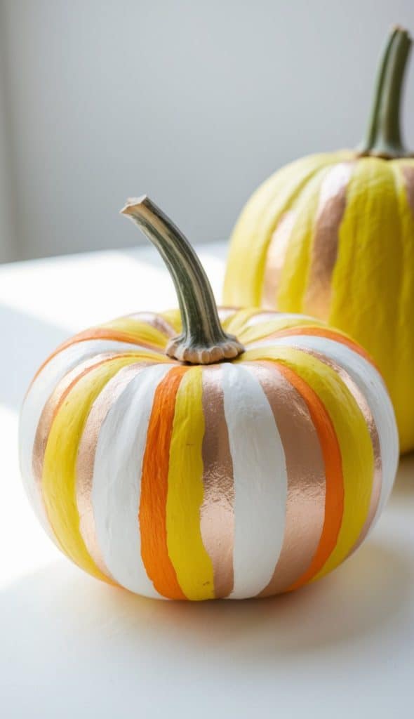 23 Candy Corn Painted Pumpkin Ideas: Festive DIY Inspiration - Today Mommy