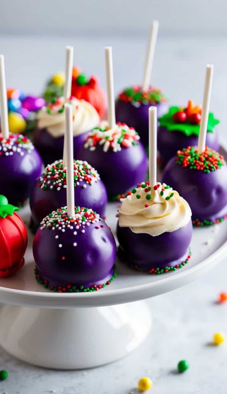 16 Purple Cake Pop Ideas That Are Perfect for Eye-Catching Dessert Tables