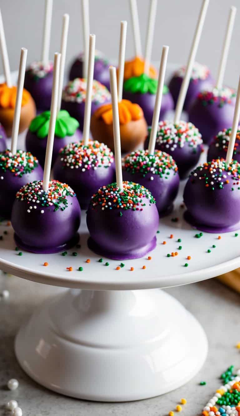 16 Purple Cake Pop Ideas That Are Perfect for Eye-Catching Dessert Tables